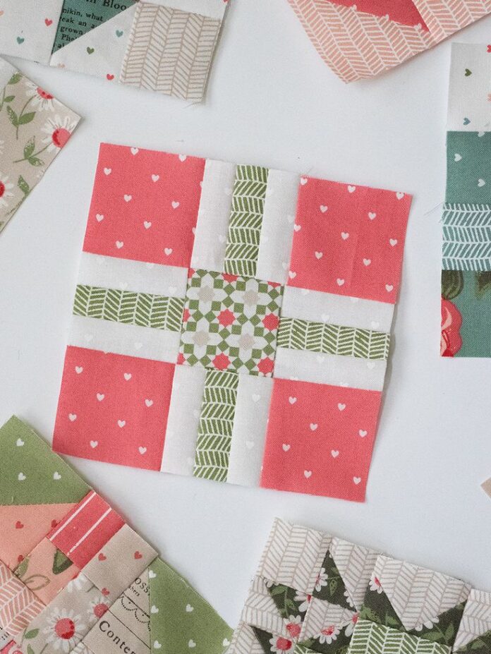 Cross My Mind Quilt Block – Free Tutorial - Creative.craftsforlove.com