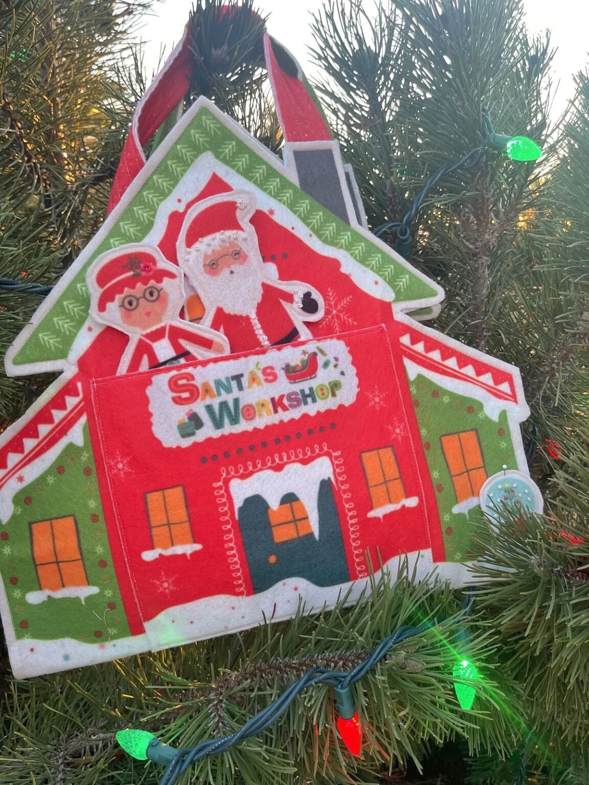 Santa Claus with a felt panel – Free tutorial – Quilt Pattern ...