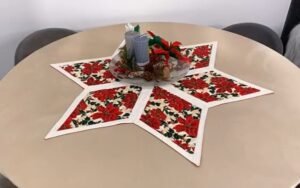 Christmas table centerpiece – Quilt Pattern - Creative.craftsforlove.com