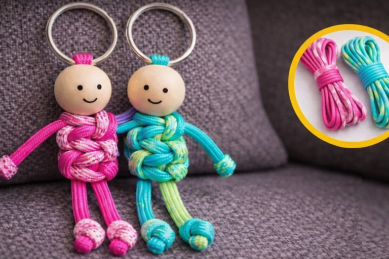 String Doll Keychain - Quilt Pattern - Creative.craftsforlove.com