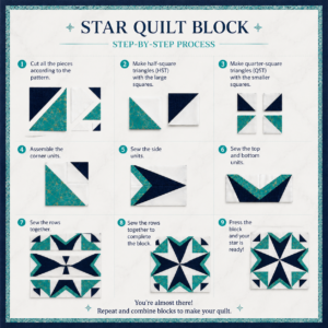 Lisbon Tile - Quilt Pattern - Creative.craftsforlove.com